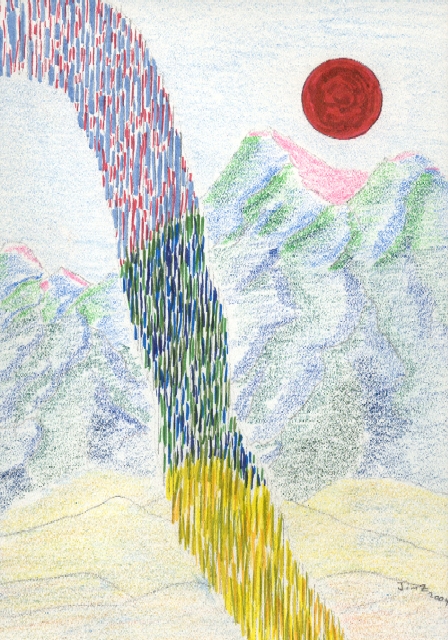 Ray of Hope - a painting by Jim Zinanti