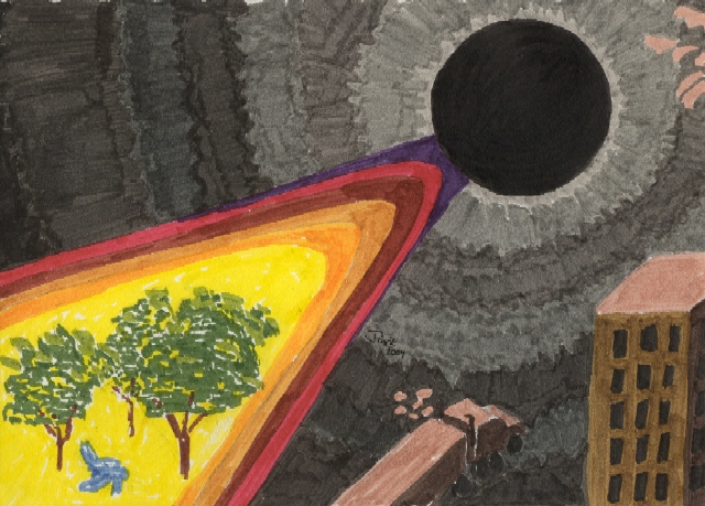 Sunbeam - a painting by Jim Zinanti